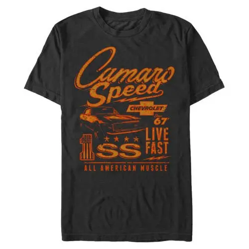 GENERAL MOTORS Camaro Live Fast Short Sleeve Graphic T-shirt