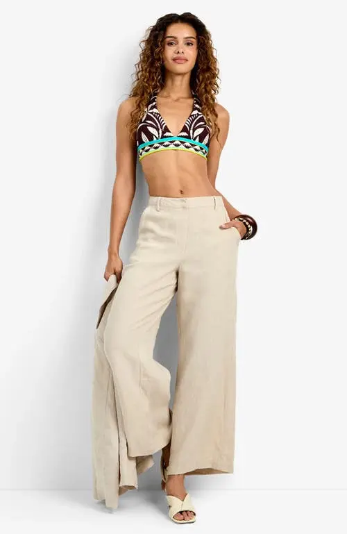 Trina Turk Tonga Pant - Beachy Beige