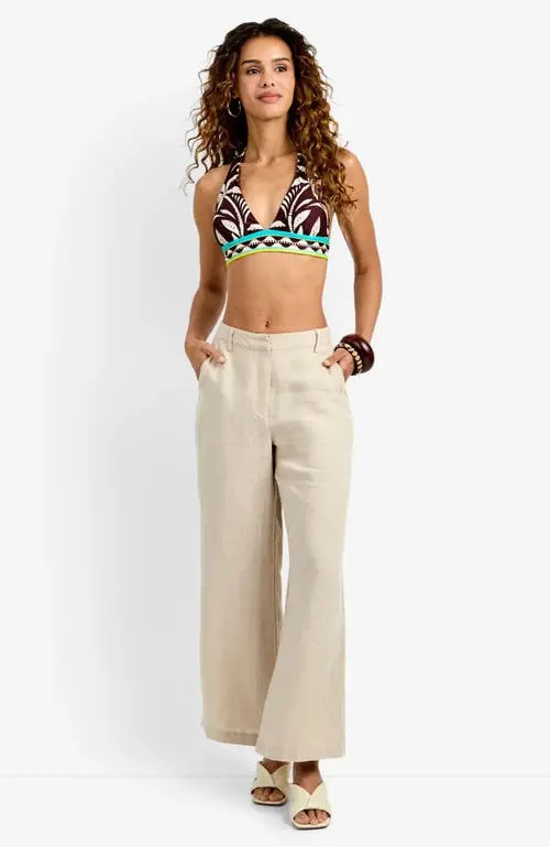 Trina Turk Tonga Pant - Beachy Beige