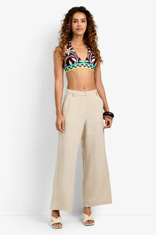 Trina Turk Tonga Pant - Beachy Beige