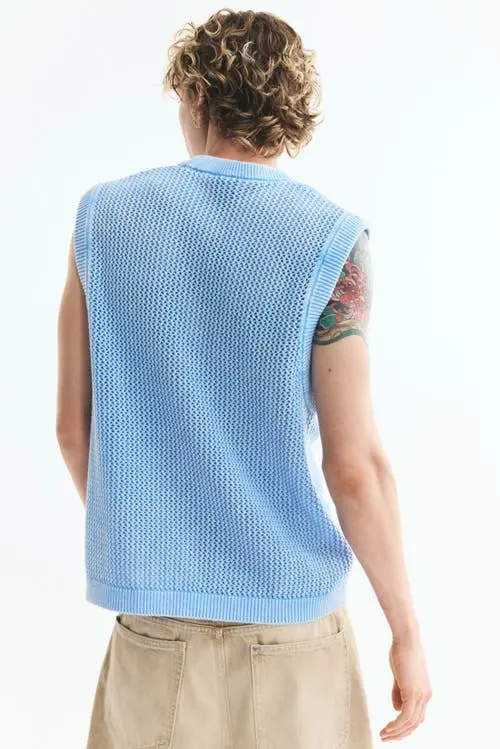 H&M Regular-fit Open-knit Sweater Vest