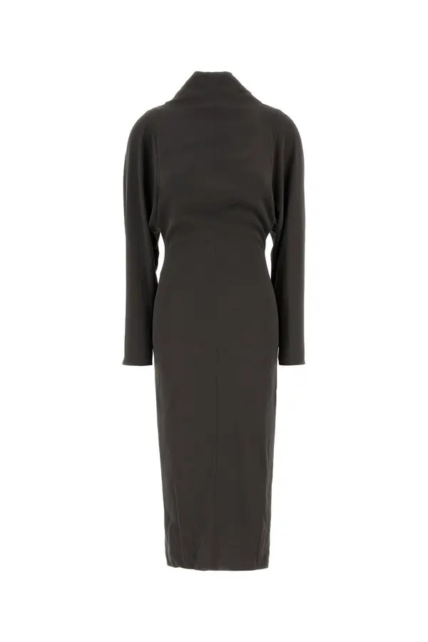 Giorgio Armani Dark Stretch Crepe Dress