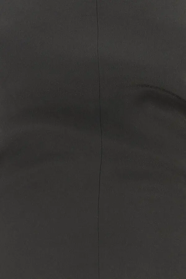Giorgio Armani Dark Stretch Crepe Dress
