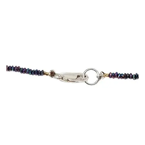 MADISON BEVERLY HILLS Rainbow Pyrite Kiss Necklace