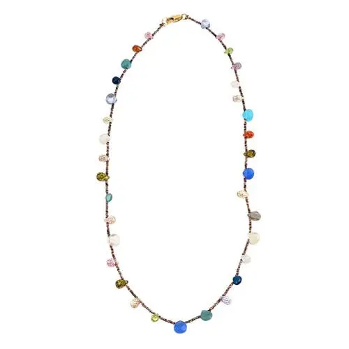 MADISON BEVERLY HILLS Multi Colored Gemstone Necklace