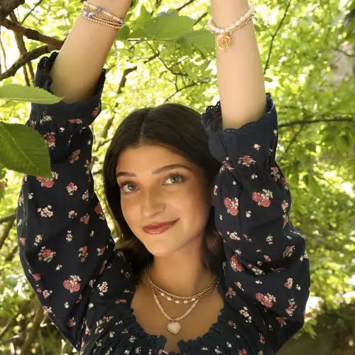 CELEBRITY PINK 3-piece Layered Heart Necklace Set