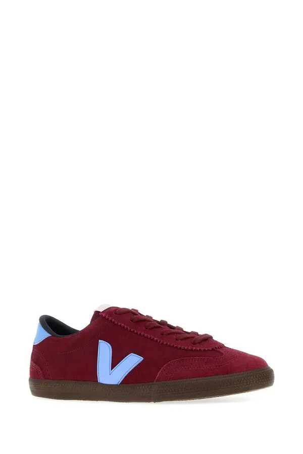 VEJA Tiziano Suede Volley Sneakers - Red