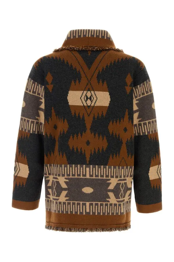 Alanui Embroidered Cashmere Icon Cardigan