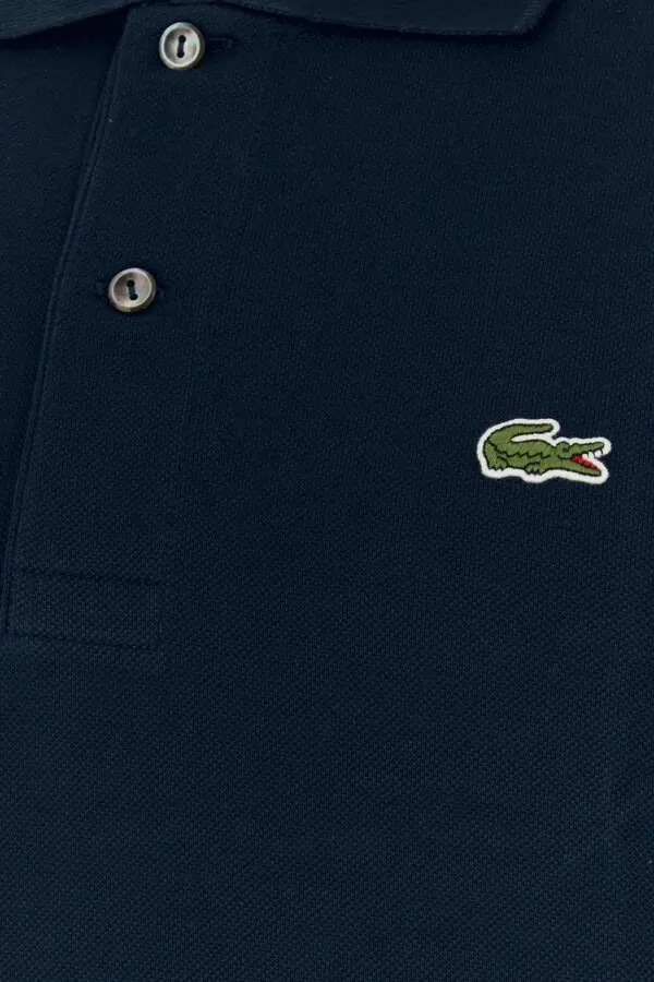 Lacoste Navy Piquet Polo Shirt - Blue