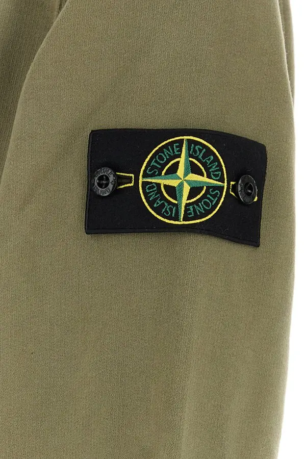 Stone Island Army Cotton Sweatshirt