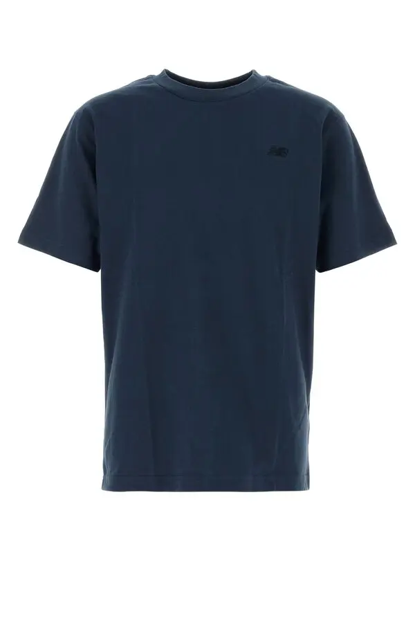 NEW BALANCE Navy Cotton T-shirt