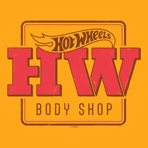 HOT WHEELS Hw Body Shop Frame Graphic T-shirt
