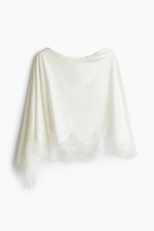 H&m One-shoulder Cape Top