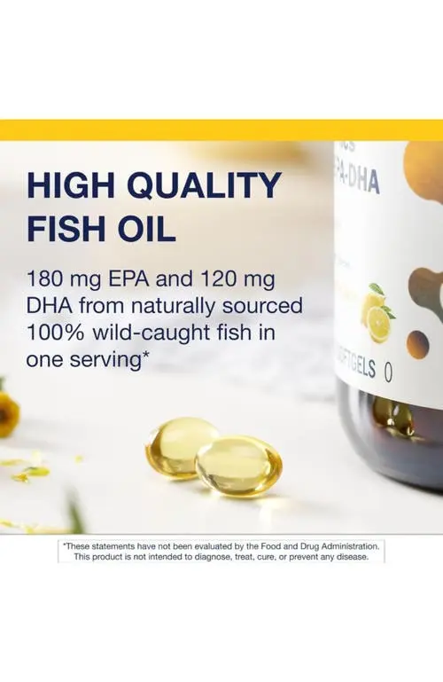 METAGENICS Omegagenics Fish Oil Epa-dha Omega-3 Supplement Softgels 270 Softgels