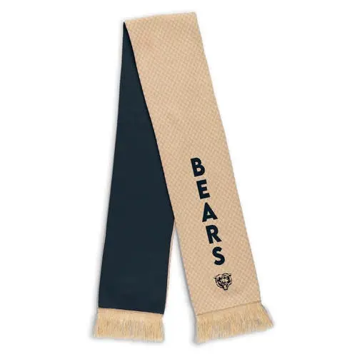 WEAR BY ERIN ANDREWS Chicago Bears Tonal Microcheck Scarf & Glove Set