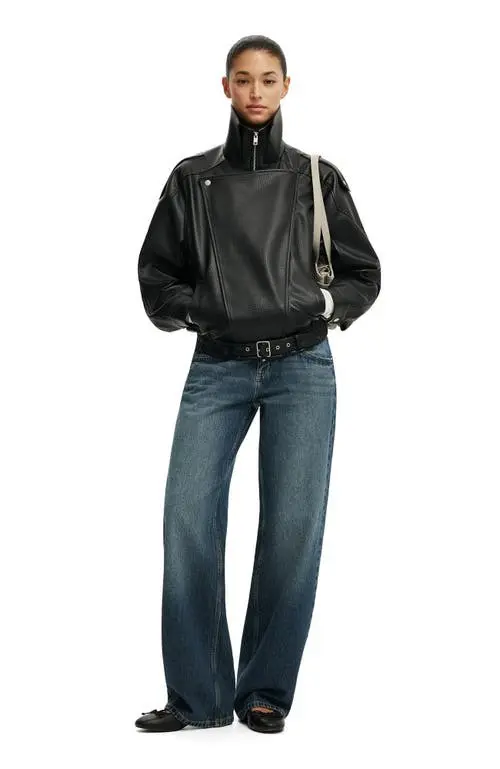 COTTONON Cotton On Cove Biker Jacket - Black