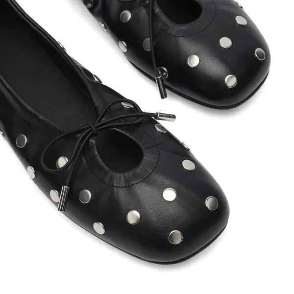 ALOHAS Rosalind All Studs Leather Ballet Flats