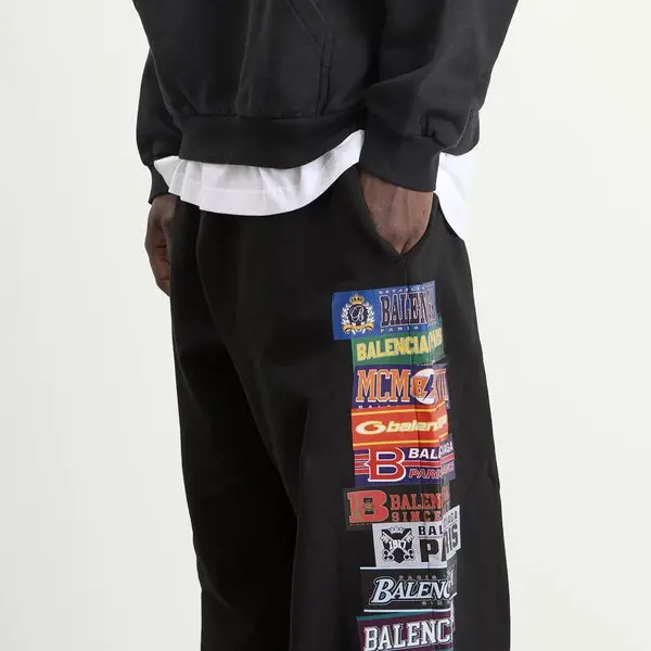 Balenciaga Baggy Bumper Stickers Sweatpants