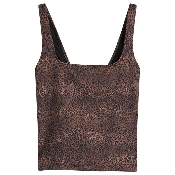 FRUITY BOOTY Shania Leopard Print Tankini