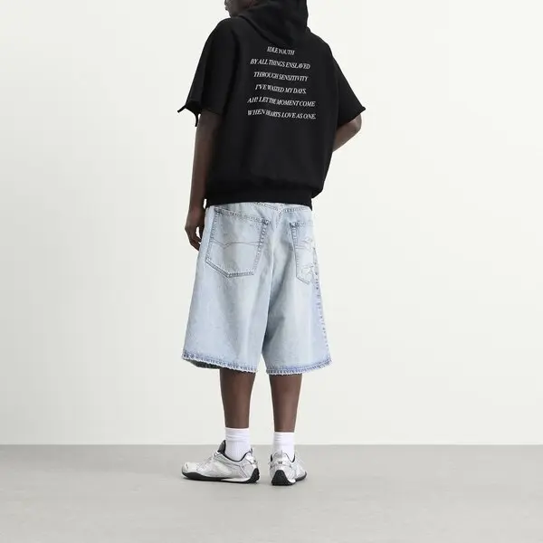 Balenciaga Cutaway Short Sleeve Hoodie