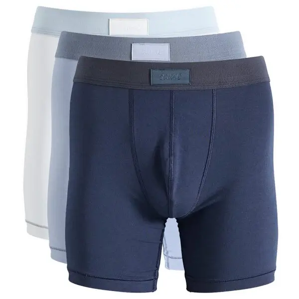 SKIMS Cotton Boxer Brief 5" 3-pack