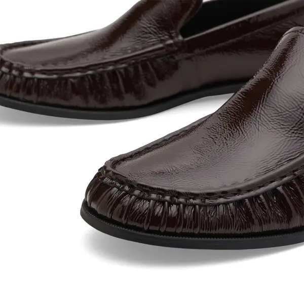 VAGABOND SHOEMAKERS Brandi Patent Leather Loafer - Chocolate