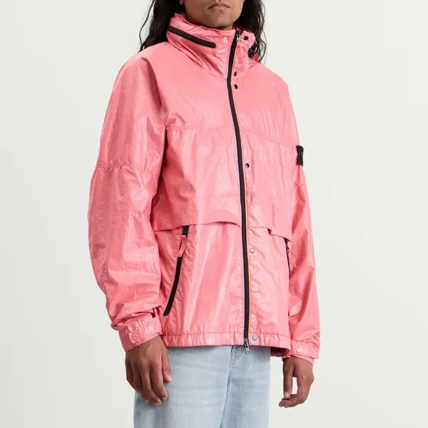 Stone Island Light Nylon 3l-tc Hooded Jacket