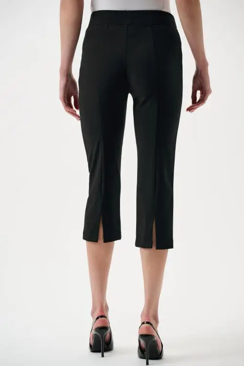 Joseph Ribkoff Classic Capri Pants With Slits