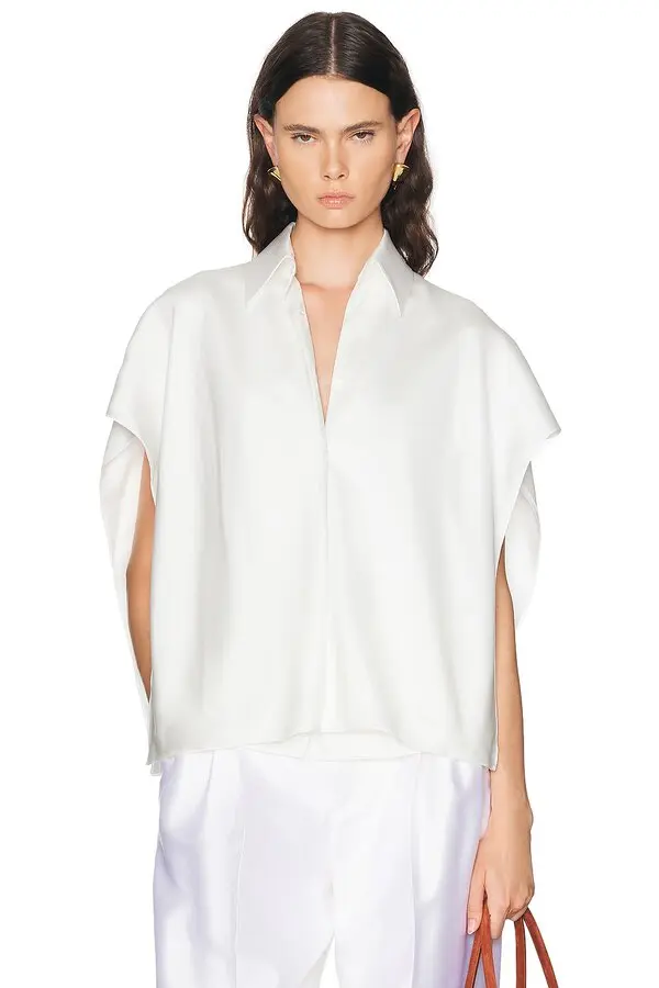 Bottega Veneta Silk Twill Blouse