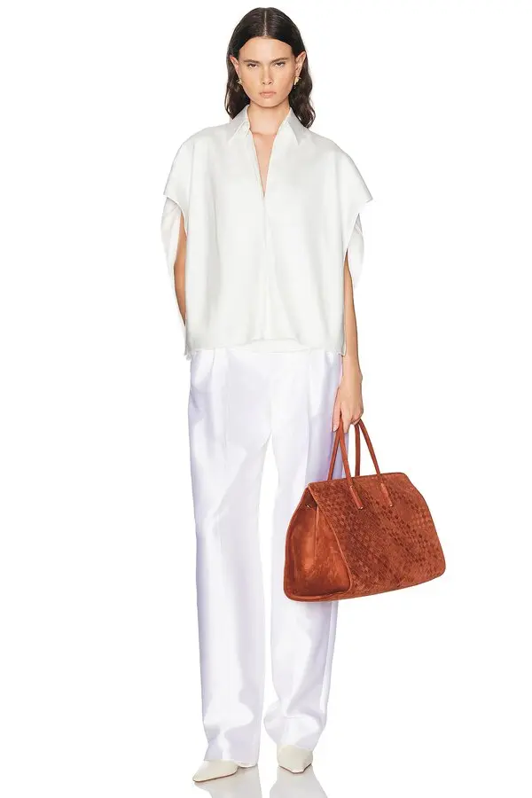 Bottega Veneta Silk Twill Blouse