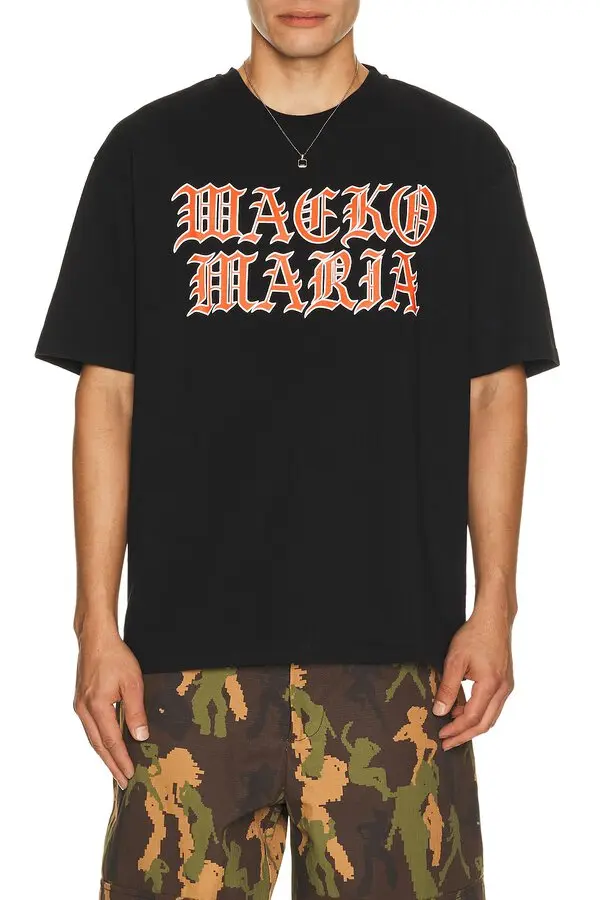 WACKO MARIA Washed Heavy Weight Crew Neck Tee Shirt Type 11