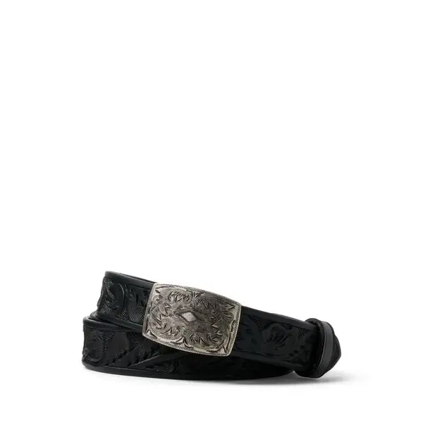 Ralph Lauren Hand-tooled Leather Belt