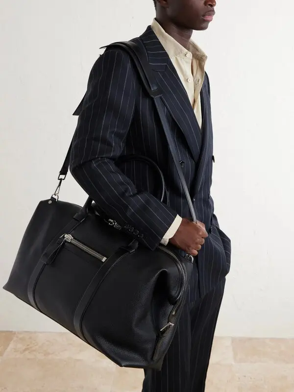 TOM FORD Full-grain Leather Weekend Bag