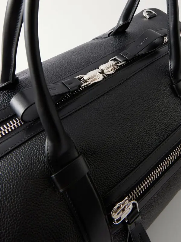 TOM FORD Full-grain Leather Weekend Bag