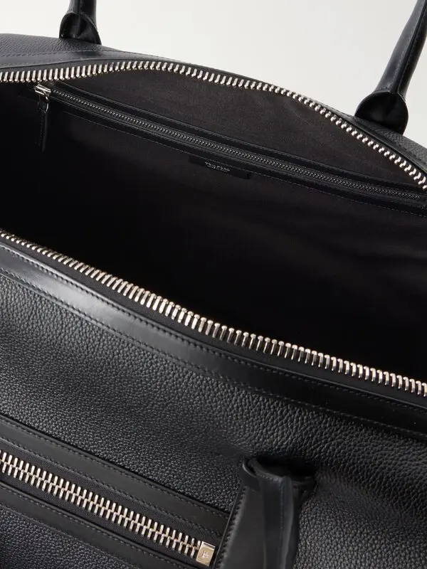 TOM FORD Full-grain Leather Weekend Bag