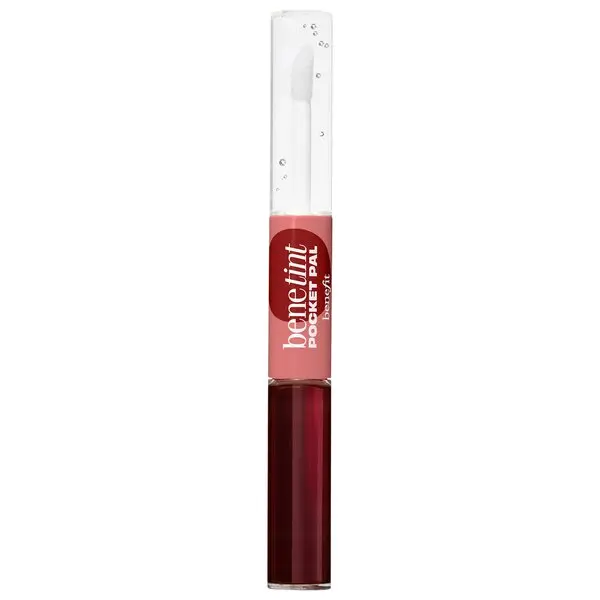 BENEFIT COSMETICS Benetint Pocket Pal Dual-ended Longwear Lip Stain & Gloss - Dark Cherry