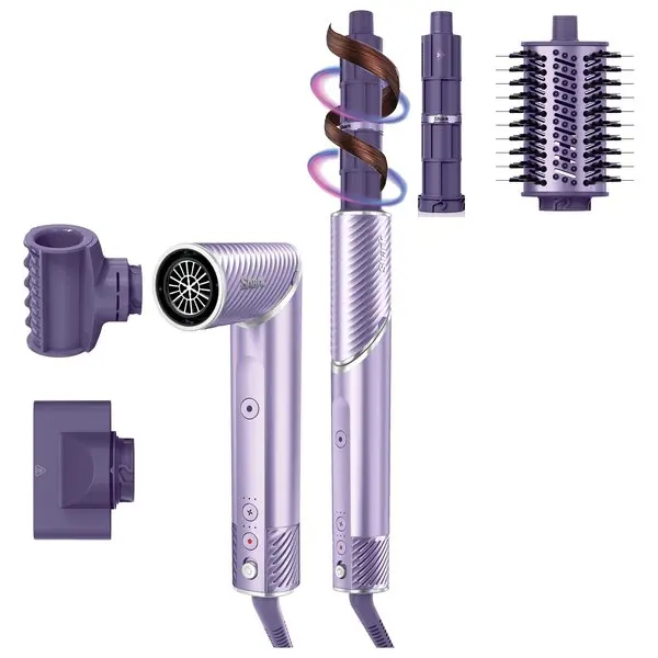 SHARK BEAUTY Shark Flexstyle Ioncurl Ion Air Drying, Curling And Styling System - Lilac