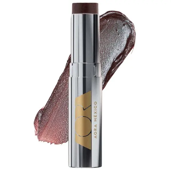 AORA MÉXICO Acaríciame Hydrating And Smoothing Solid Lip Gloss Serum With Hyaluronic Acid & Squalane - Vino.01