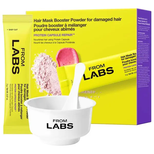 FROMLABS Protein Capsule Hair Mask Booster Powder For Intensive Keratin Care - One-color