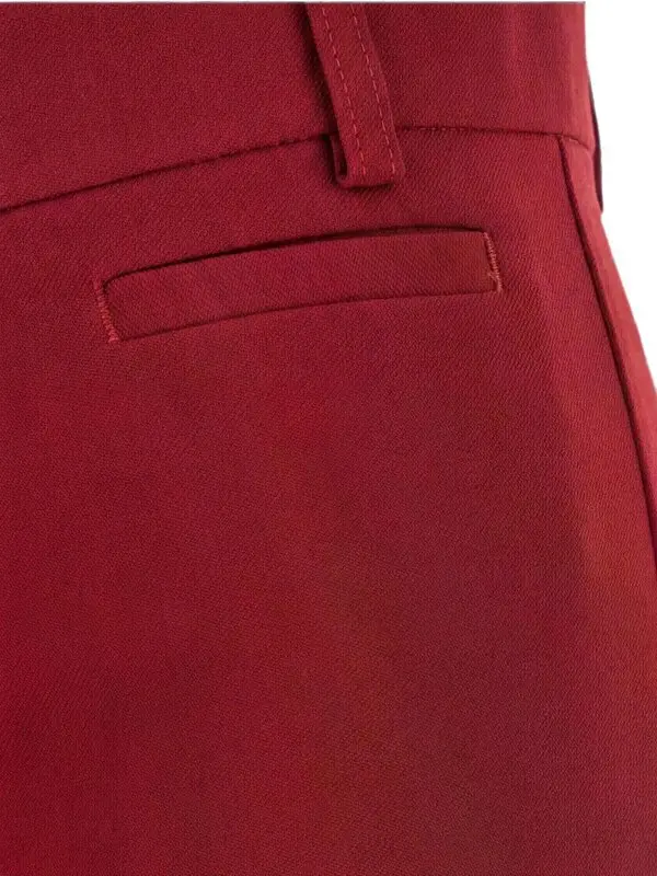 Pinko Pressed-crease Straight-leg Trousers