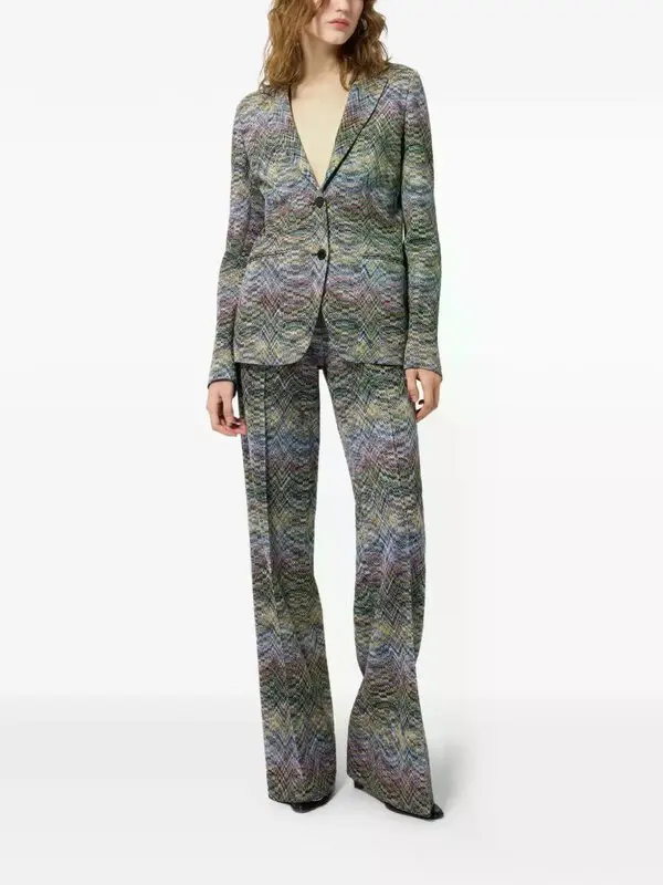 Missoni Zigzag-knit Blazer