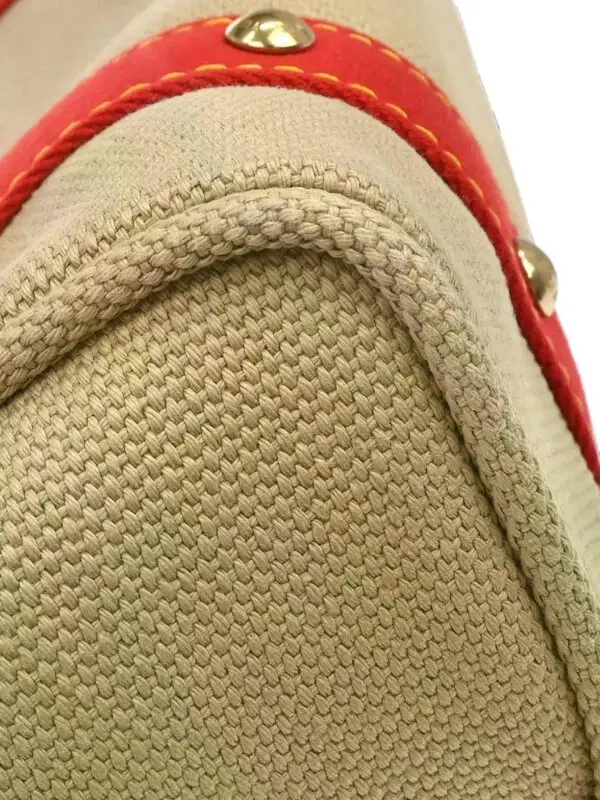 LOUIS VUITTON 2005 Antigua Cabas Mm Tote Bag - Neutrals