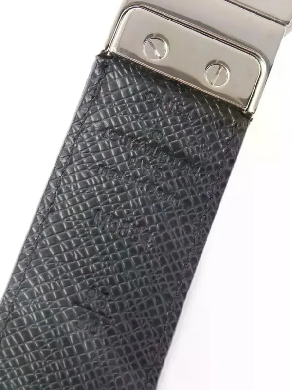 LOUIS VUITTON Damier Graphite Canvas Belt