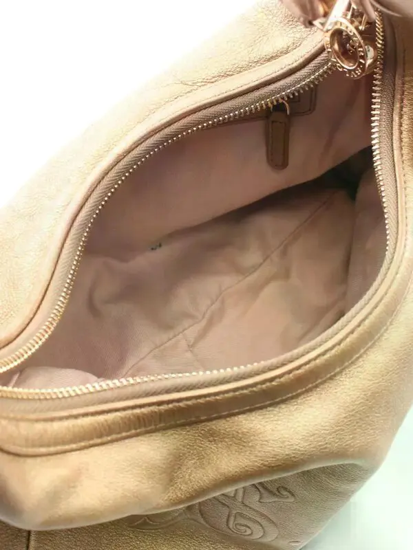 BVLGARI 2000s Collezioni Leather Shoulder Bag