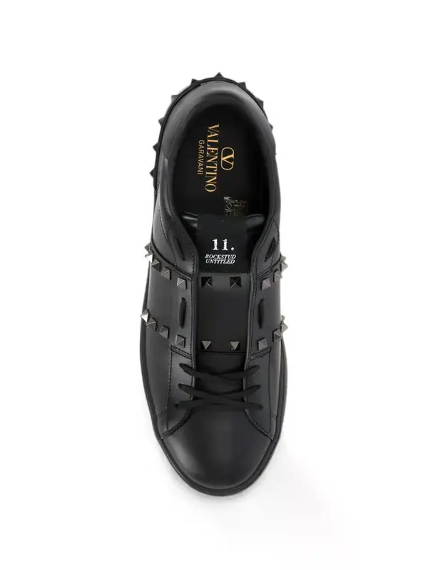 Valentino Garavani Rockstud Untitled Leather Sneakers