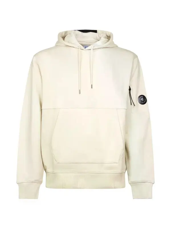 C.P. COMPANY Lens Detail Drawstring Hoodie