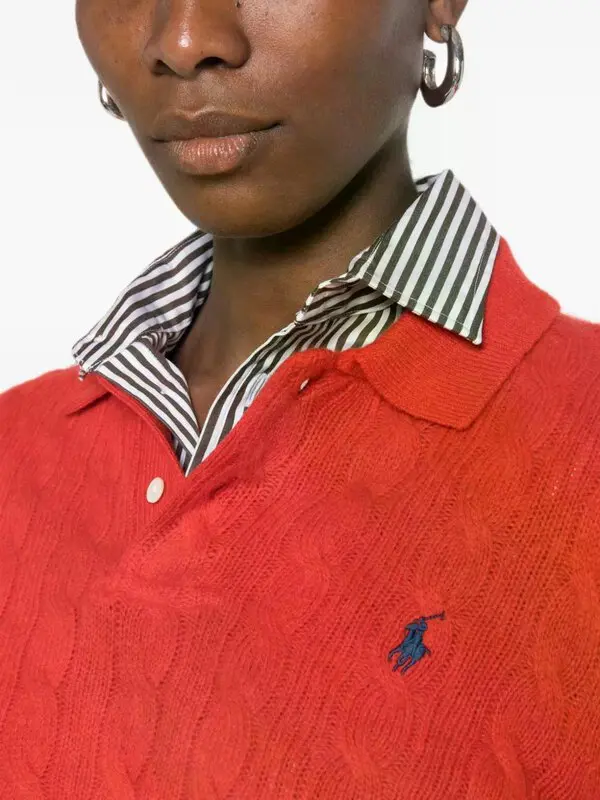 Polo Ralph Lauren Cable-knit Polo Sweater
