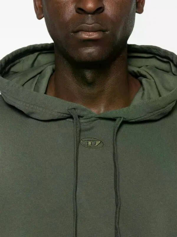 DIESEL® Distressed-effect Drawstring Hoodie