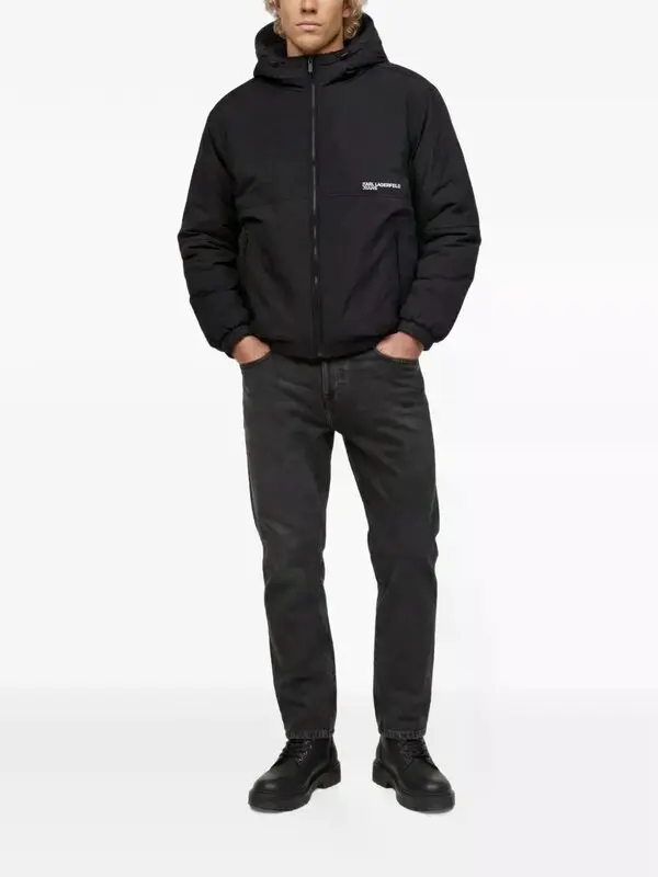Karl Lagerfeld Reversible Logo Jacket
