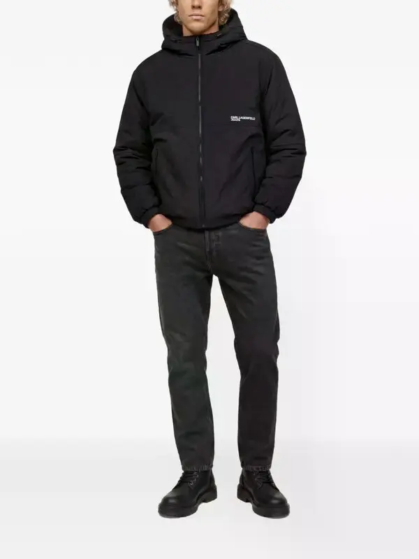 Karl Lagerfeld Reversible Logo Jacket